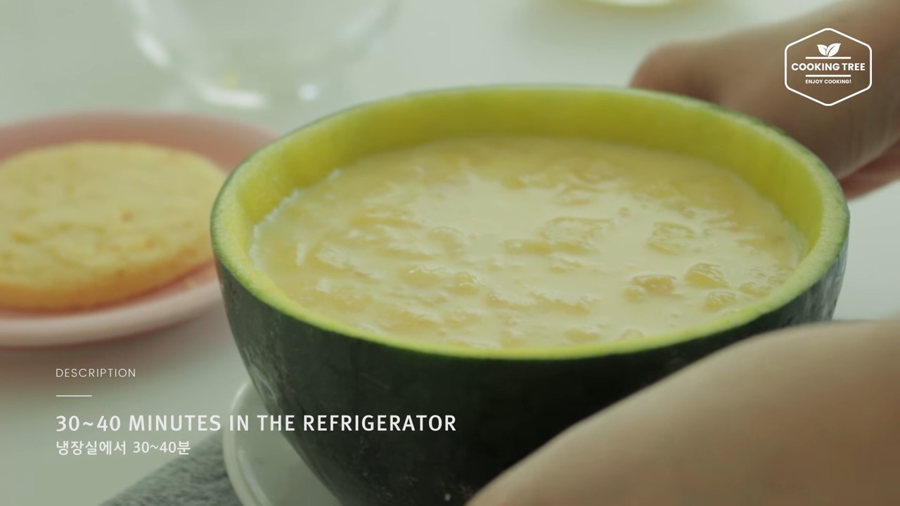 Yellow Watermelon Mousse cake Recipe