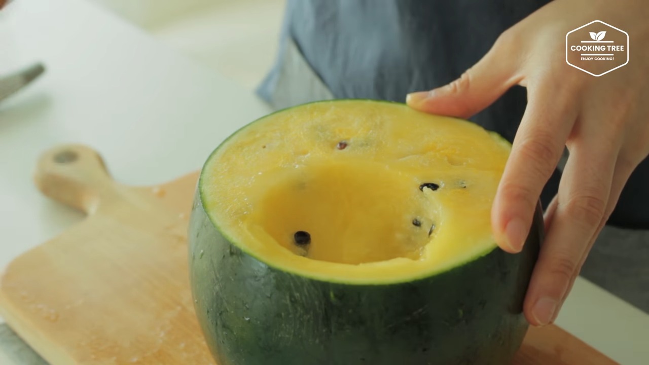 Yellow Watermelon Mousse cake Recipe