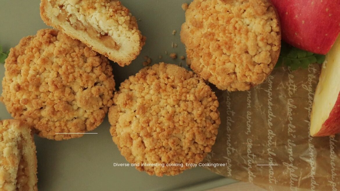 Apple crumble cookies Recipe