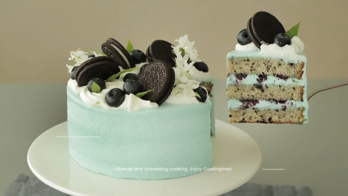 Blueberry Oreo Cake Recipe