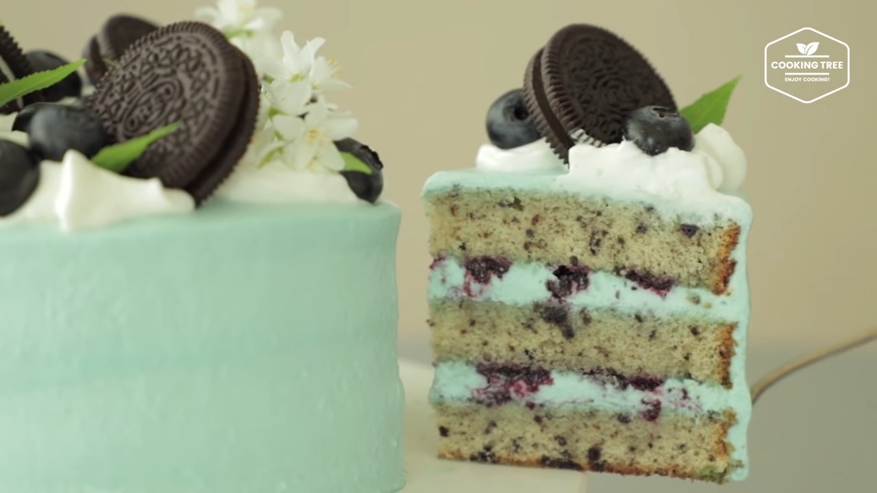 Blueberry Oreo Cake Recipe