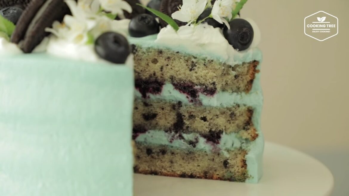 Blueberry Oreo Cake Recipe