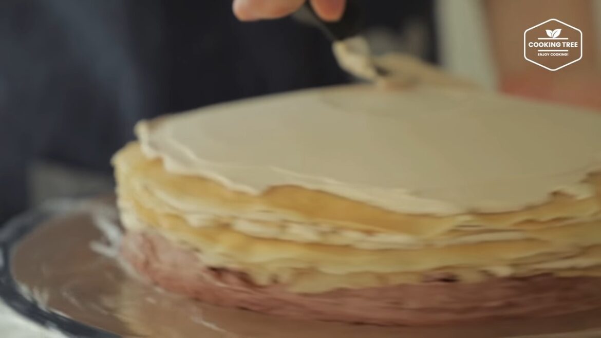 Coffee Mocha Crepe Cake Recipe