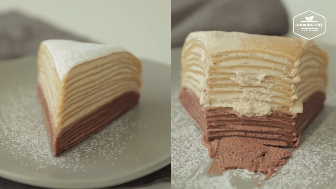 Coffee Mocha Crepe Cake Recipe