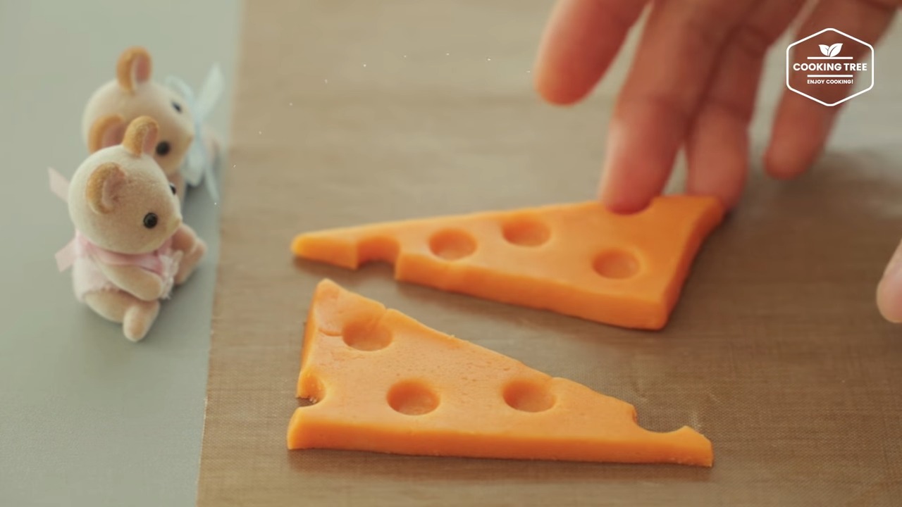 Cheese Shaped Cheese Cookies Recipe