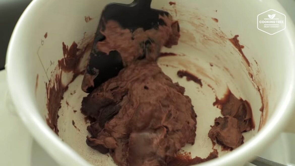 Chocolate choux donut Recipe (Choco cream puff)