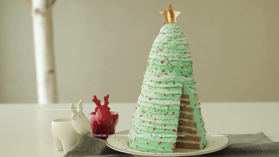 Christmas Tree cake Recipe