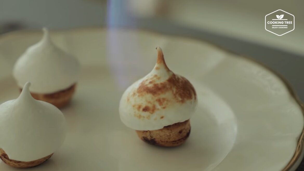 Cocoa meringue choux Cream puffs Recipe