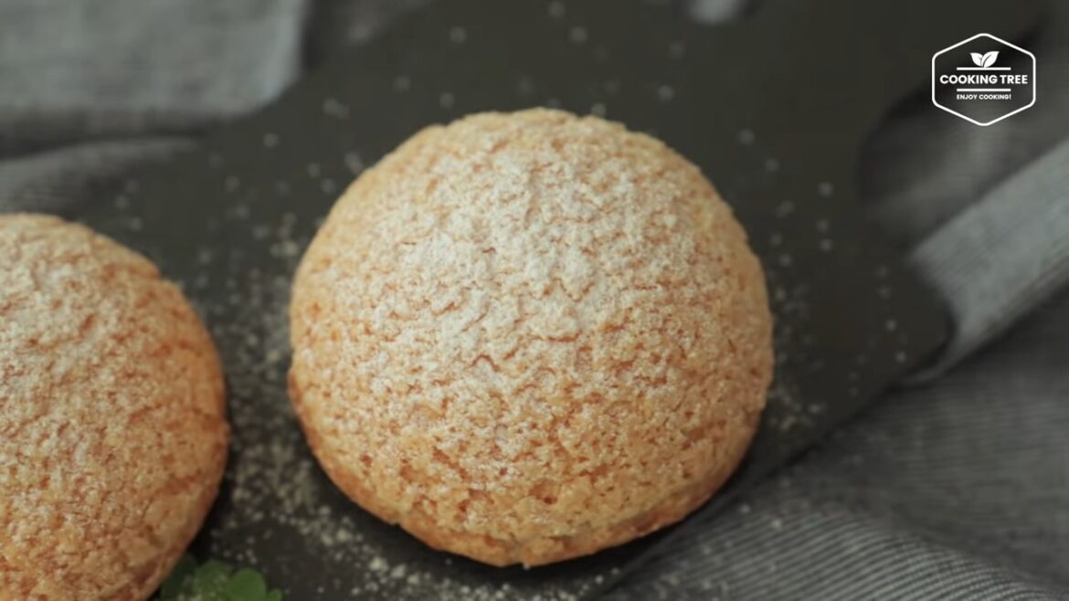 Cream cheese Cookie Choux (Cream puff) Recipe