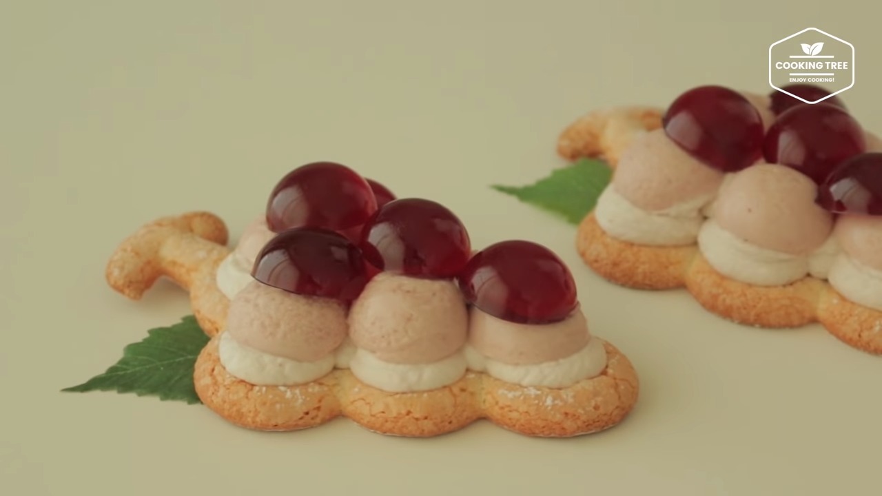 Grape Dacquoise Recipe
