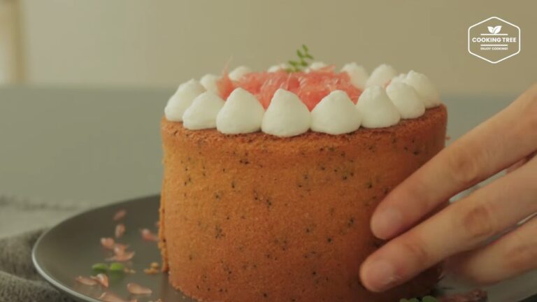 Grapefruit Earl grey Pound Cake Recipe