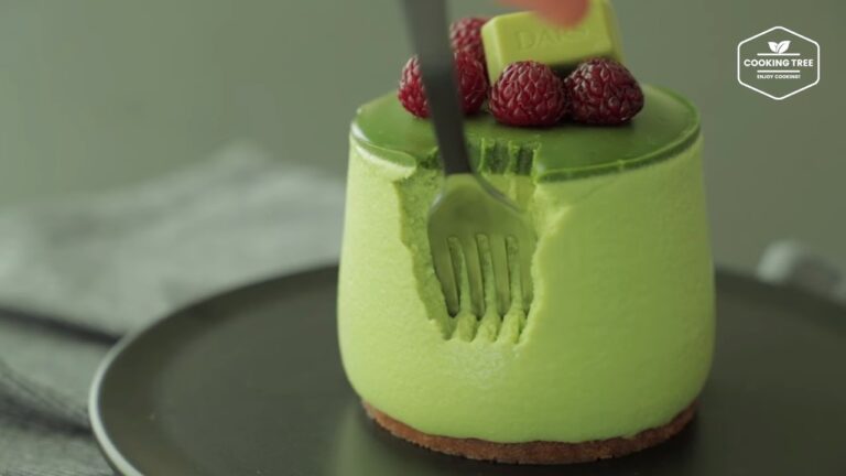 Green tea (Matcha) mousse cake Recipe