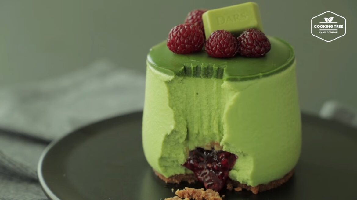 Green tea (Matcha) mousse cake Recipe
