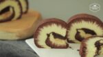 Hurricane Swiss roll (Chocolate roll cake)