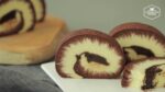 Hurricane Swiss roll (Chocolate roll cake)