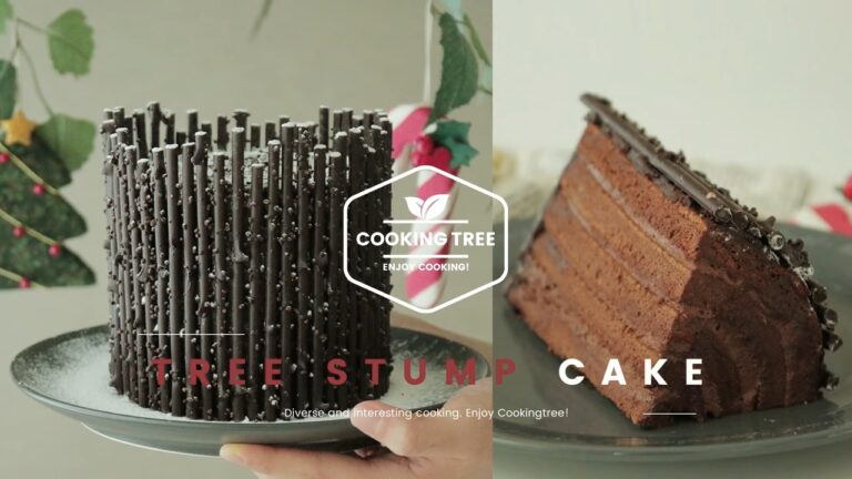 Log roll cake (Tree stump cake) Recipe