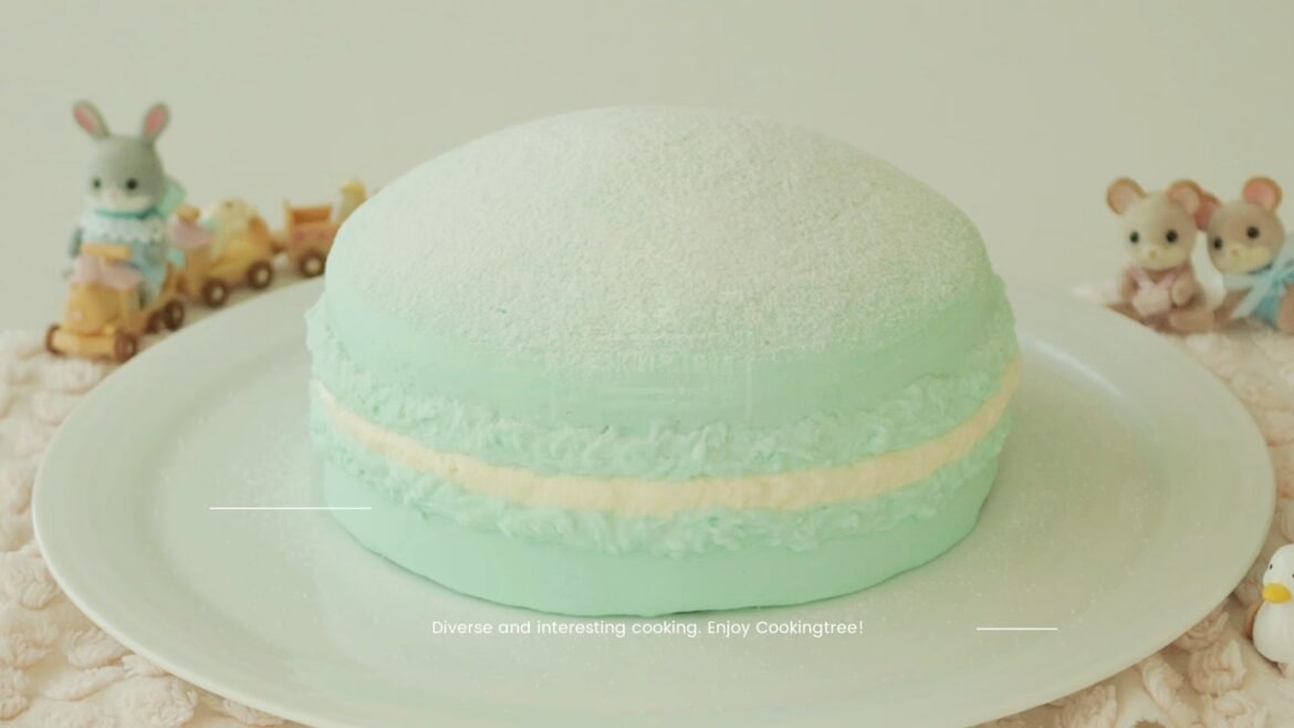Macaron shaped cake Recipe