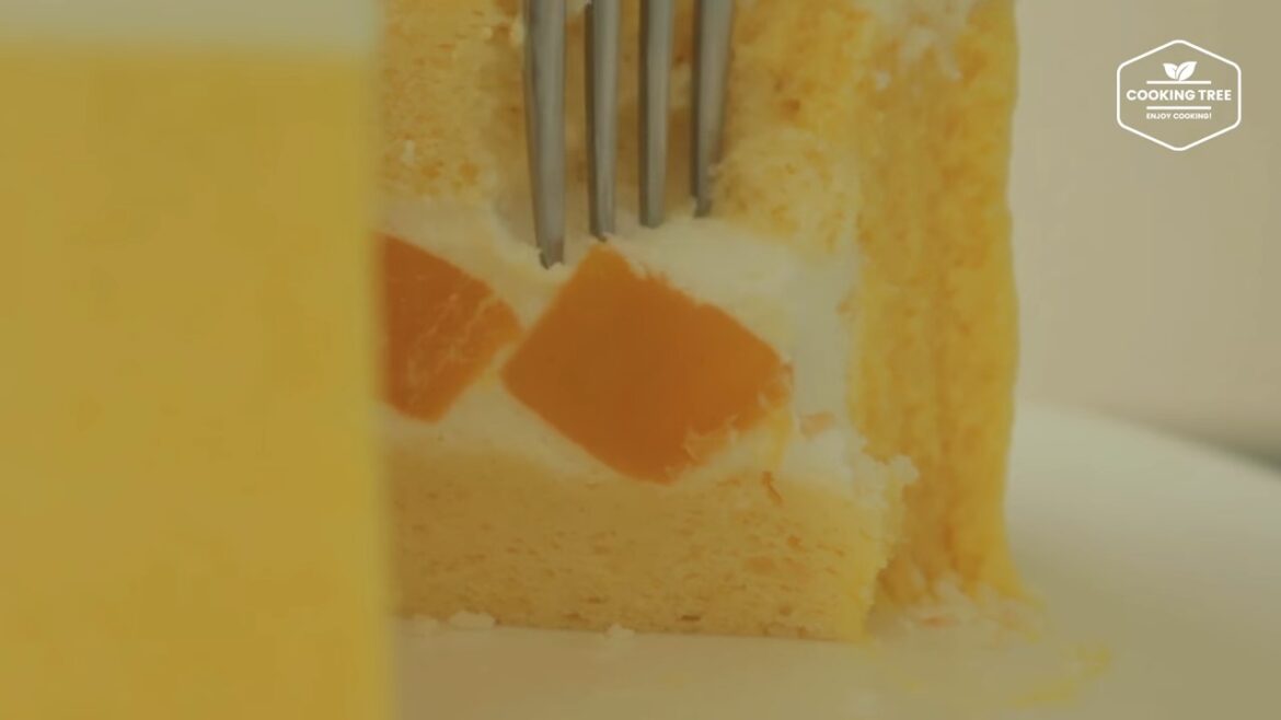 Mango coconut mousse cake Recipe