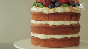 Maple fruit cake (Apple pound cake)