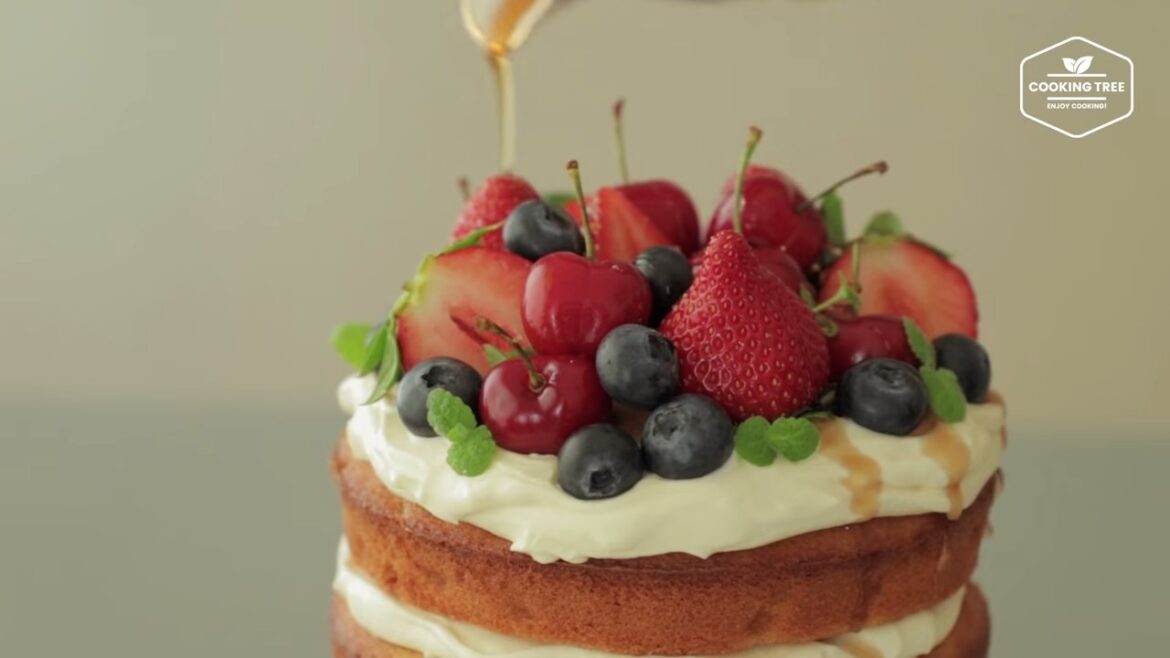 Maple fruit cake (Apple pound cake)