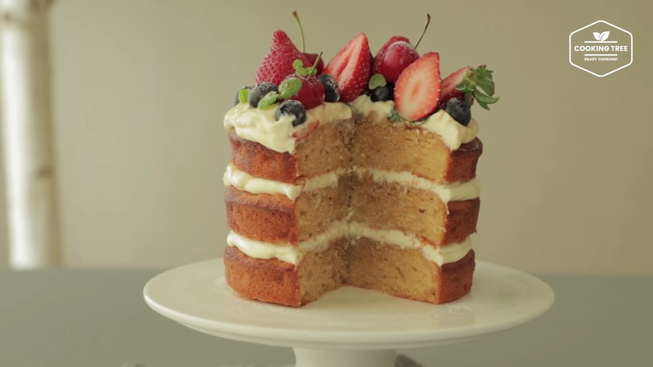 Maple fruit cake (Apple pound cake)