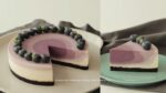 No-Bake Blueberry Ripple Cheesecake Recipe
