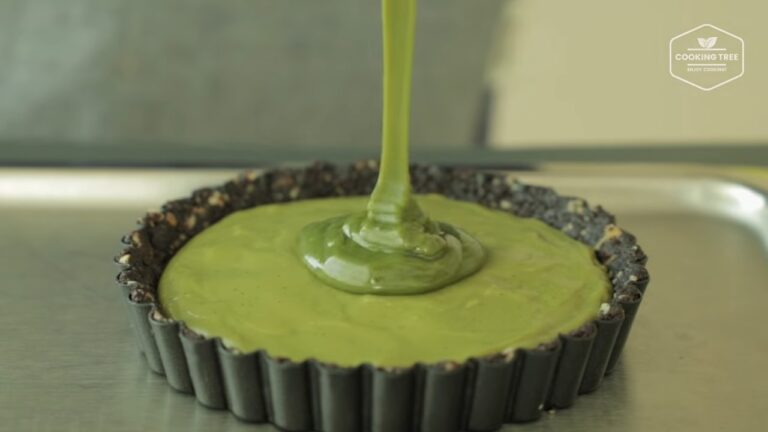 No-Bake Oreo matcha (green tea) tart Recipe