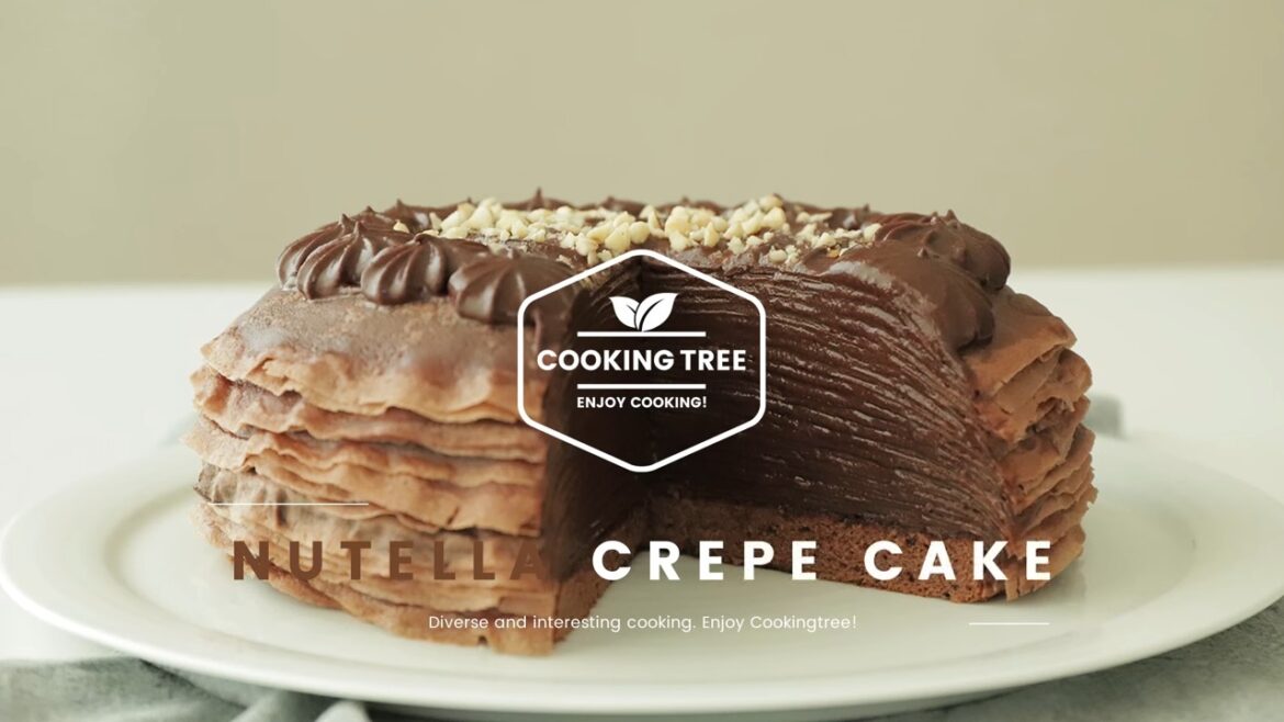 Nutella Choco Crepe Cake Recipe