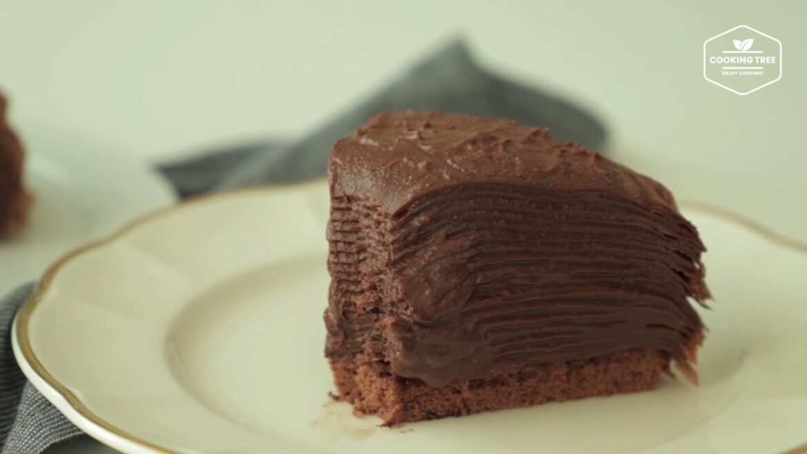 Nutella Choco Crepe Cake Recipe