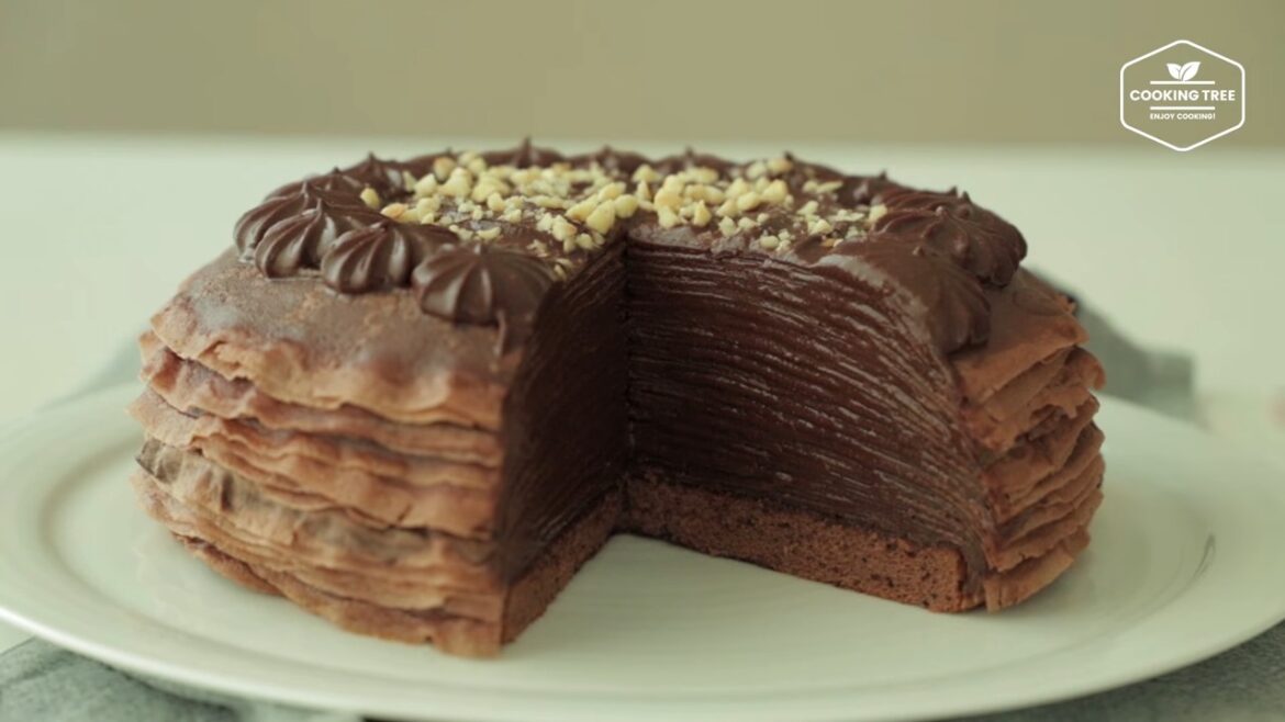 Nutella Choco Crepe Cake Recipe