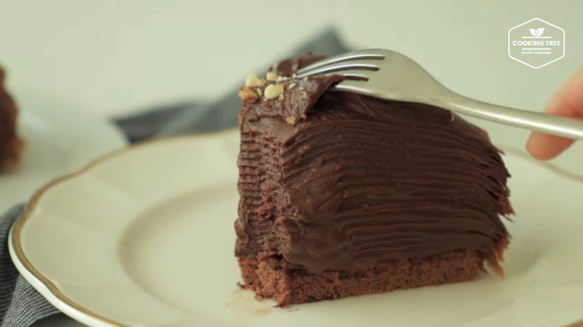 Nutella Choco Crepe Cake Recipe