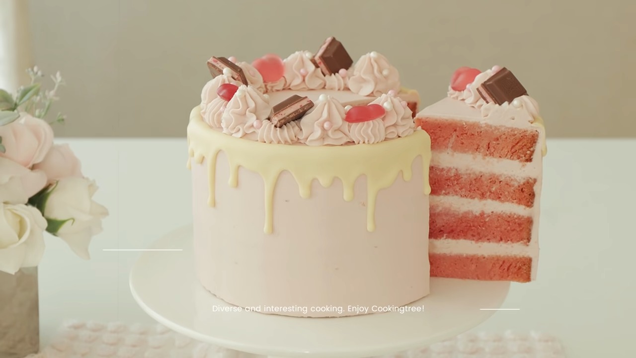Pink Velvet Cake Recipe