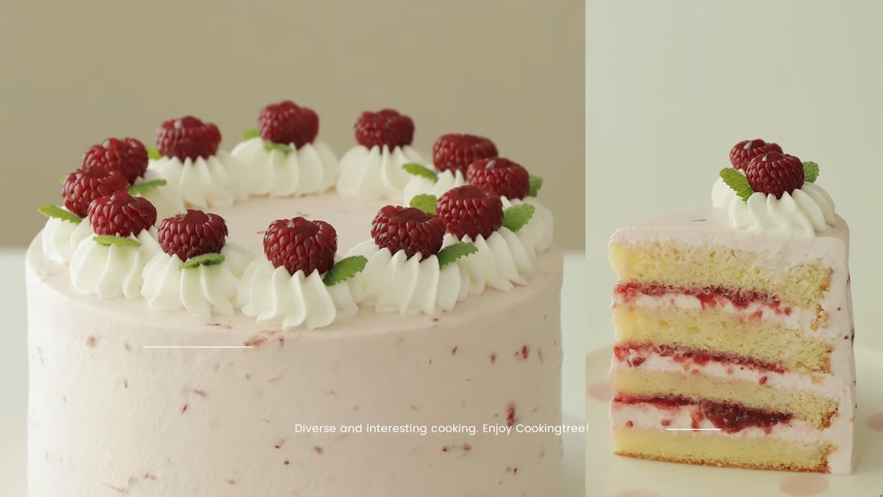 Raspberry cake Recipe