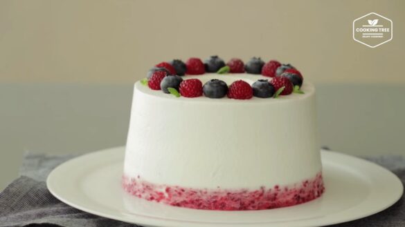Raspberry chiffon cake Recipe