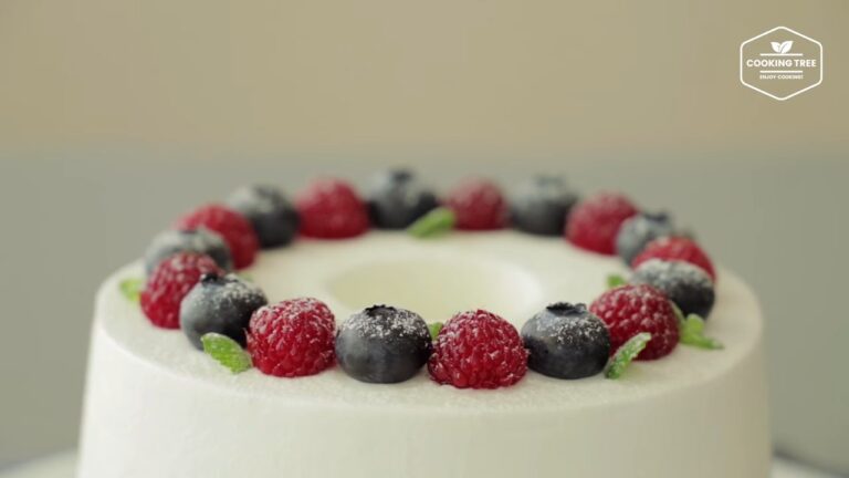 Raspberry chiffon cake Recipe