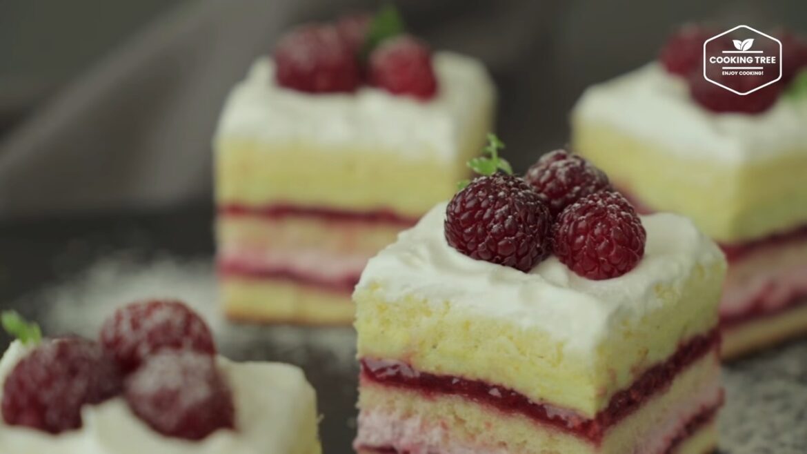 Raspberry pistachio layer cake Recipe