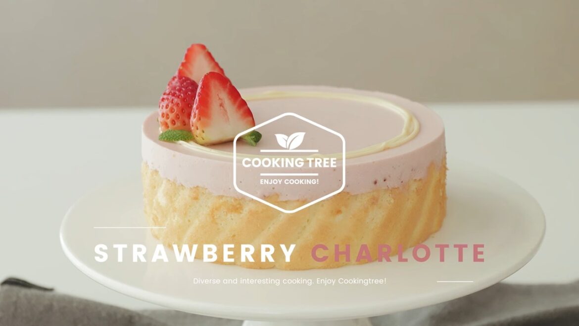 Strawberry charlotte cake Recipe