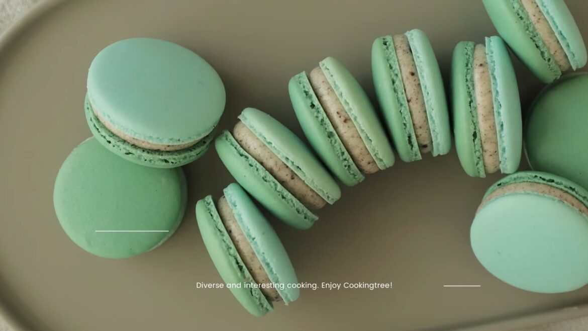 Swiss meringue Oreo Macaron Recipe