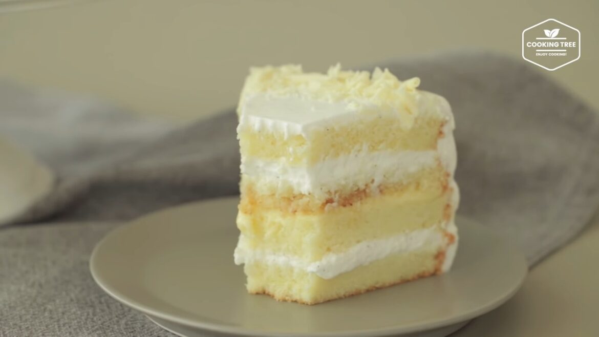 Vanilla Creme brulee Cake Recipe