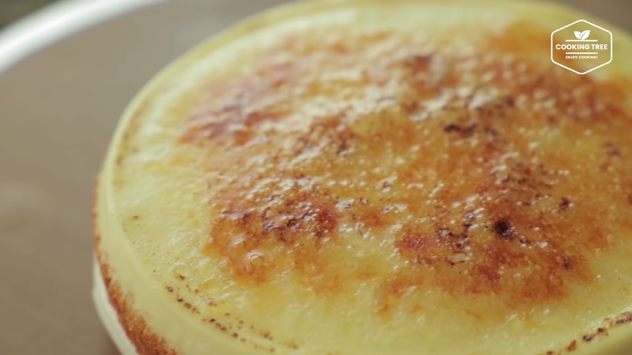 Vanilla Creme brulee Cake Recipe