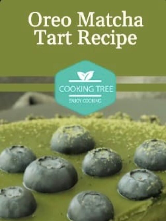 Oreo Matcha (Green Tea) Tart Recipe - Cooking Tree
