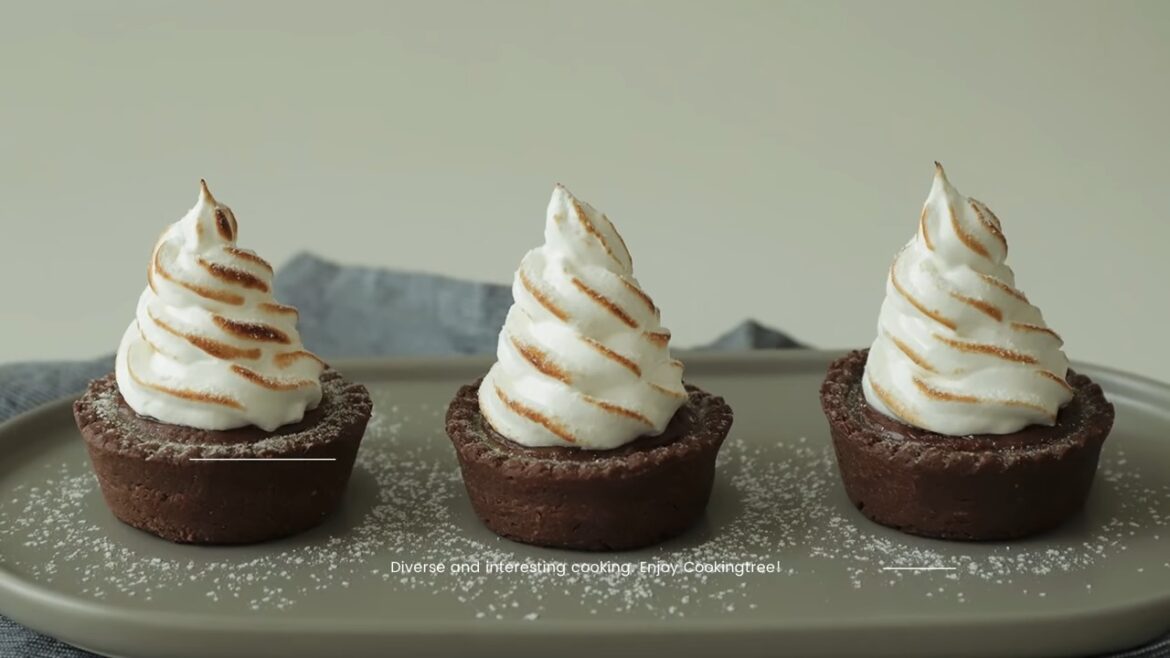 Bake Chocolate Cheese Tart Recipe