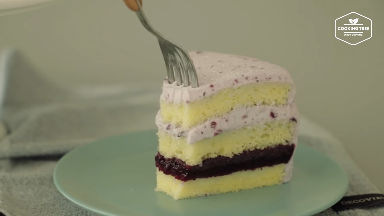 Blueberry Jelly Cake Recipe