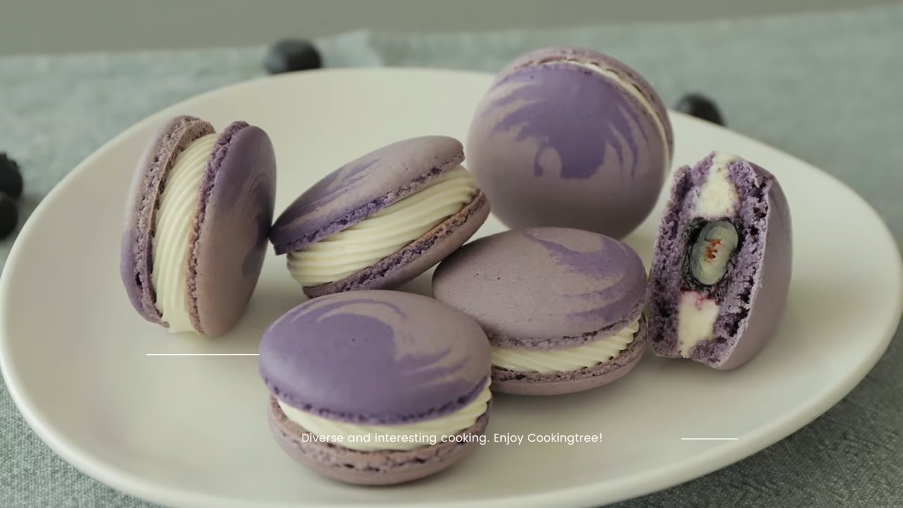 Blueberry Macaron Recipe
