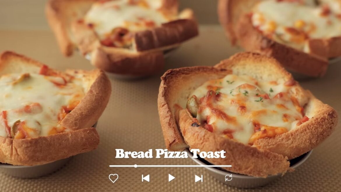 Bread Pizza Toast Recipe - Cooking Tree