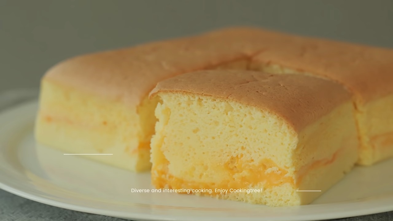 Cheddar Cheese Castella Recipe