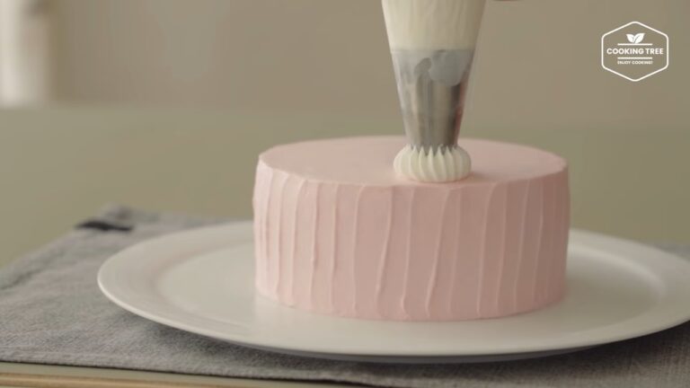 Cherry vertical layer cake Recipe