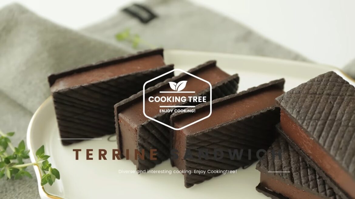 Chocolate Terrine Sandwich Cookies Recipe