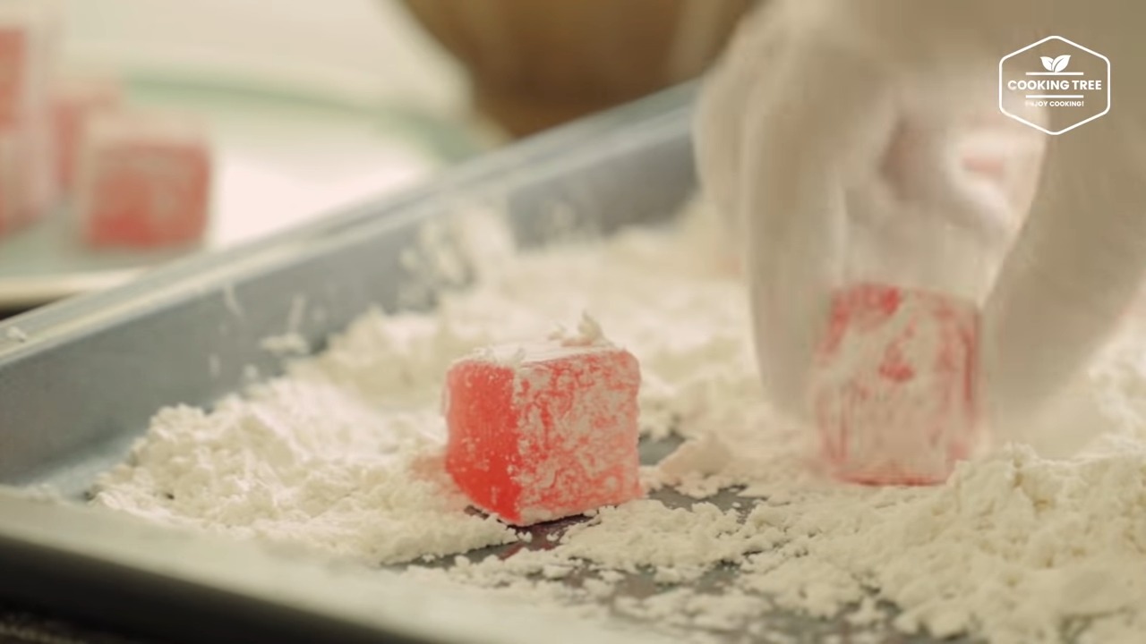 Chocolate coated Rose Turkish delight