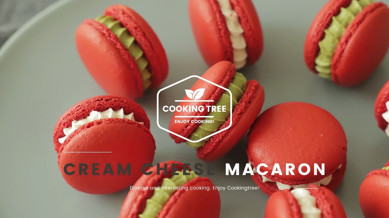 Christmas Cream Cheese Macaron Recipe